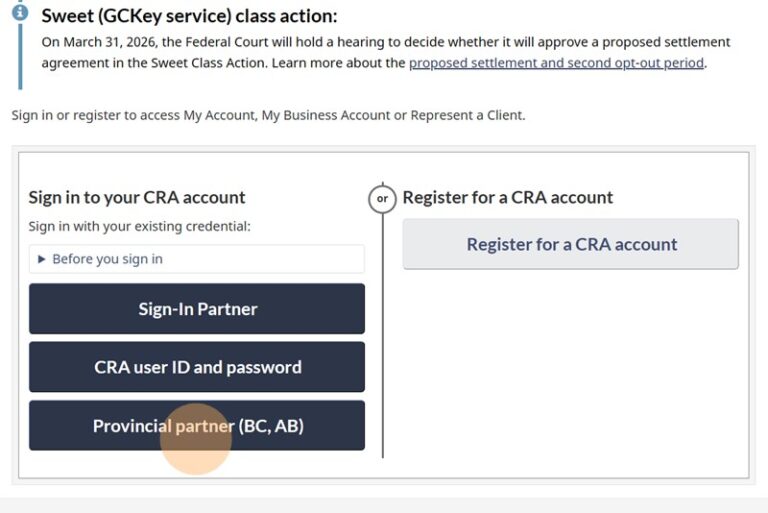 How to log in to your CRA account using the BC Services Card app | CM&A ...